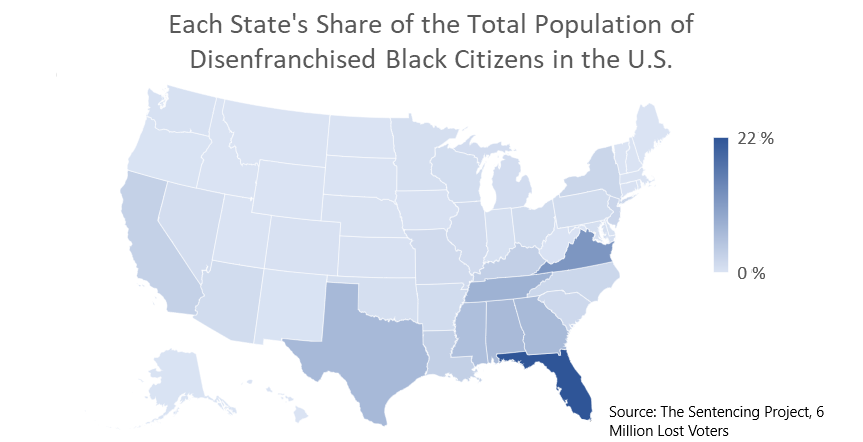 Changing the South's harsh rules to restore voting rights to former ...