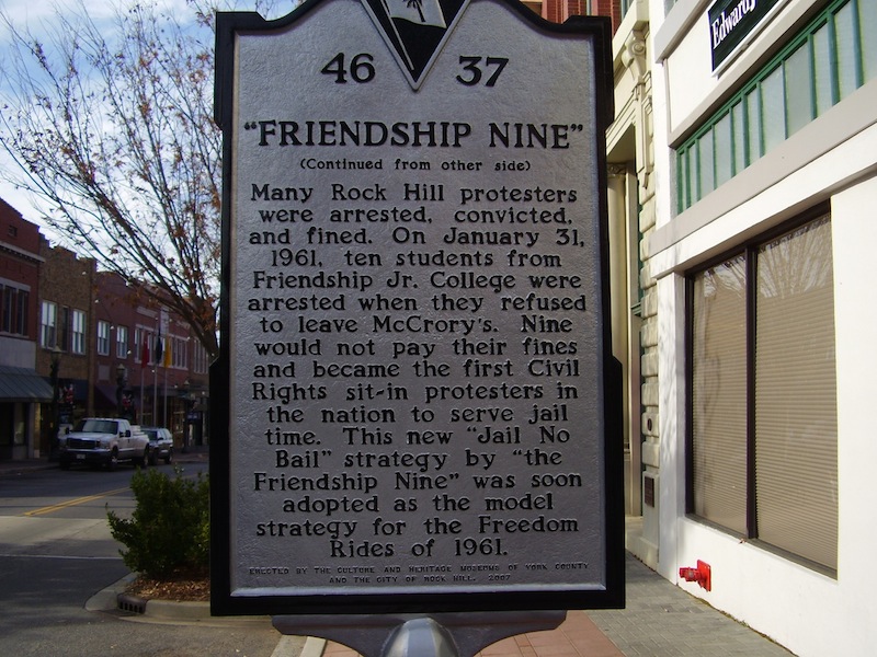 Five decades after momentous civil rights action, Friendship Nine to be ...