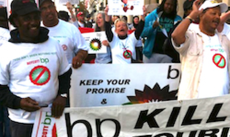 mayflower oil spill | Facing South