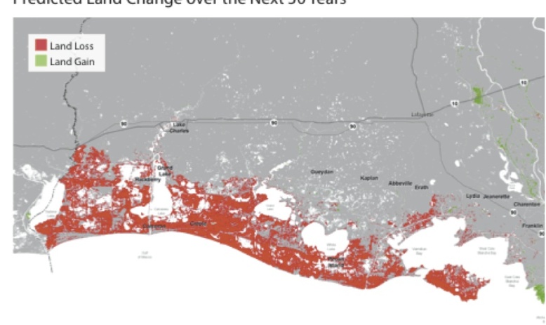 coastal erosion | Facing South