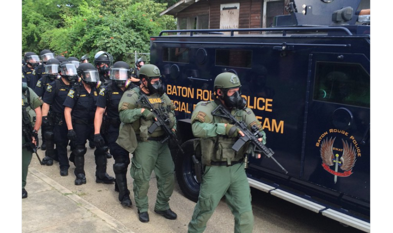 baton rouge police department | Facing South